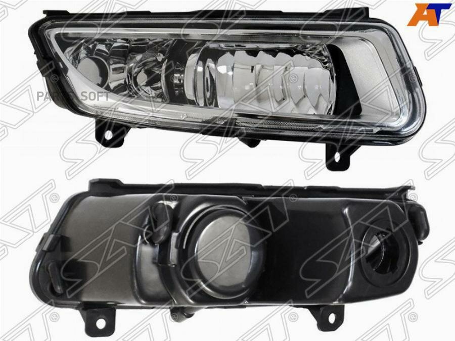 Фара противотуманная (Спереди/ Справа/ ДХО/ SEDAN 15-20 /HBK 09-13 под 1 лампу) Volkswagen Polo 09-2 SAT ST-441-1625R | цена за 1 шт