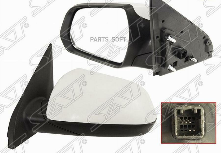 Зеркало Hyundai Creta 15-21 (Слева/ Обогрев/ Регулировка/ 5 контактов) SAT ST-HN90-940-D2 | цена за 1 шт