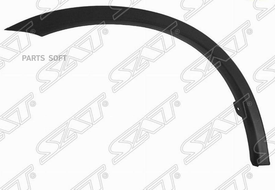 Молдинг арки крыла Mitsubishi Outlander 12-22 (Сзади/ Справа) SAT ST-MB53-064M-1 | цена за 1 шт
