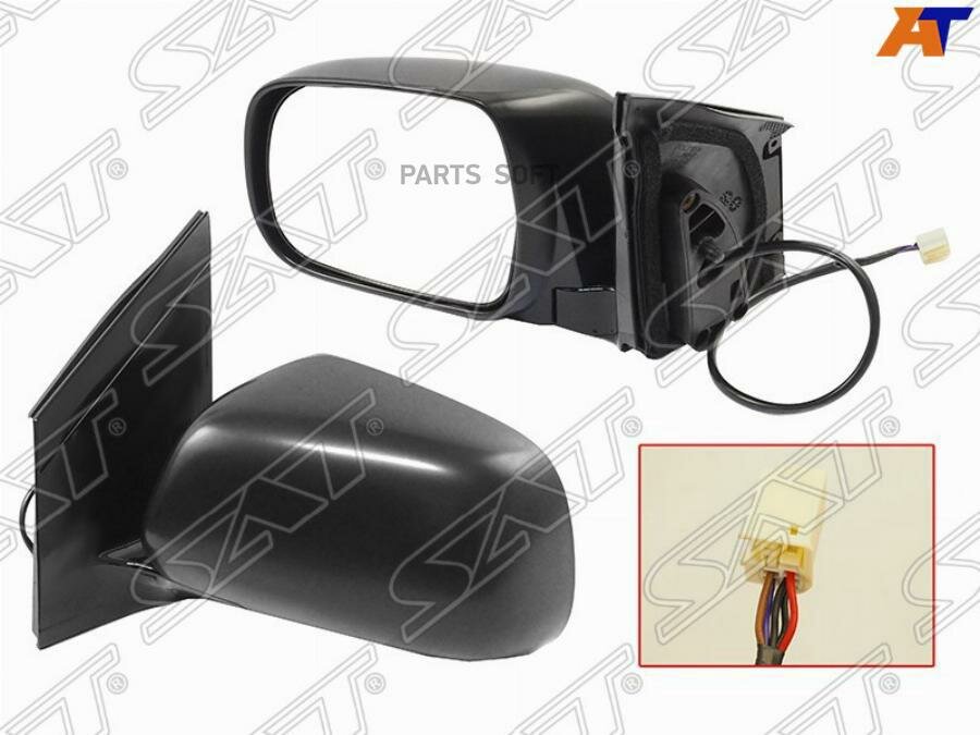 Зеркало Lexus RX 03-09 / Toyota Harrier (XU30) 03-13 (Слева/ Обогрев/ Регулировка/ 5 контактов/ без SAT ST-LX46-940-D2 | цена за 1 шт