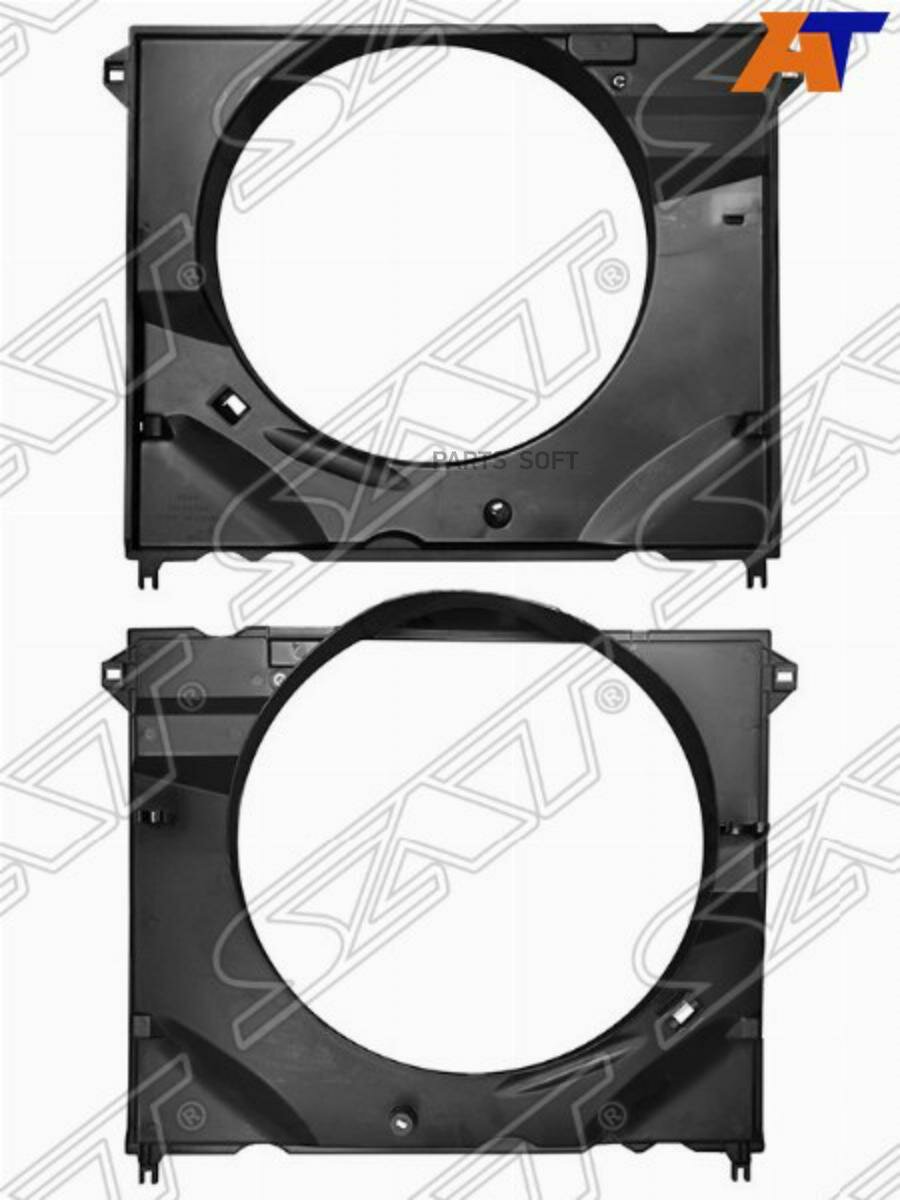 Диффузор радиатора Toyota Hilux Pick Up 15-20 / Fortuner 15-20 SAT ST-TY98-200-A0 | цена за 1 шт