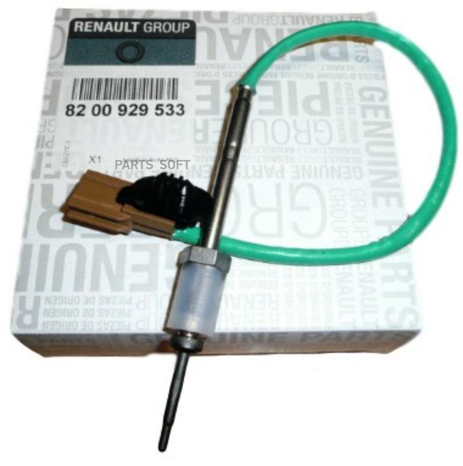 Датчик температуры выхлопных газов (резист) Renault 82 00 929 533