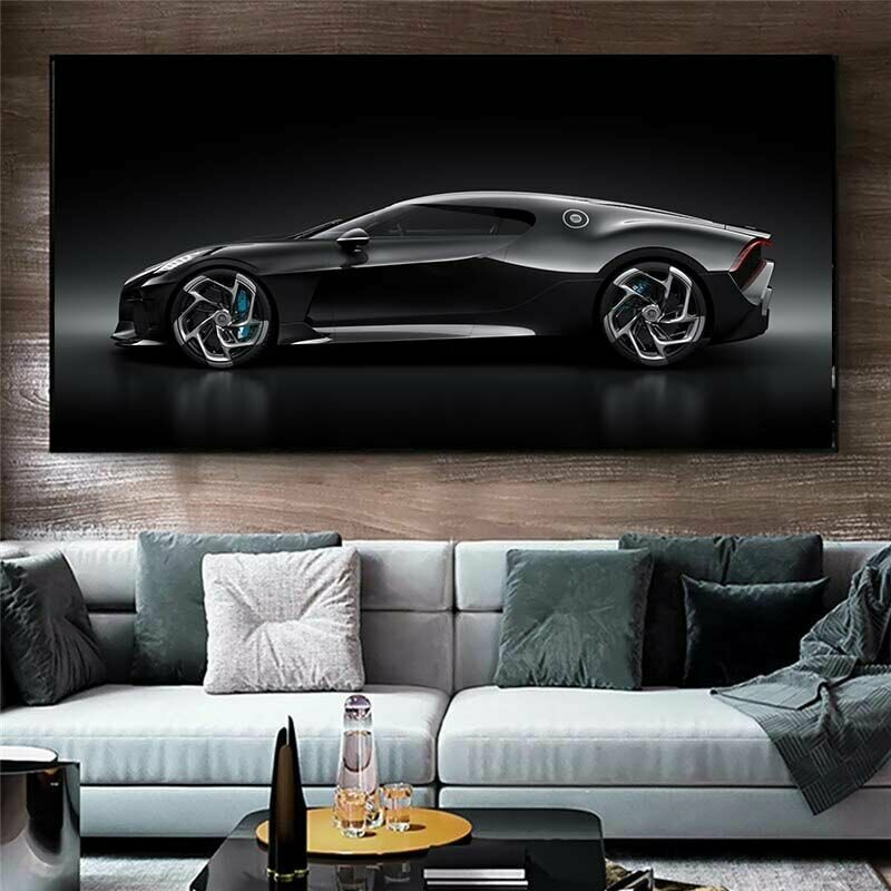 Картина на стену для интерьера от бренда Pechat Vip из категории Porshe 55х110 см.
