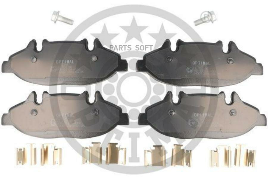 OPTIMAL BP-12341 Колодки тормозные дисковые комплект MERCEDES-BENZ: VIANO (W639) VITO / MIXTO Kasten (W639) VITO B ()