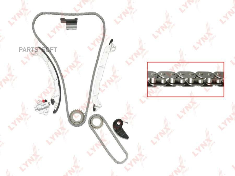TK0092 LYNXAUTO TK-0092 Комплект цепи ГРМ