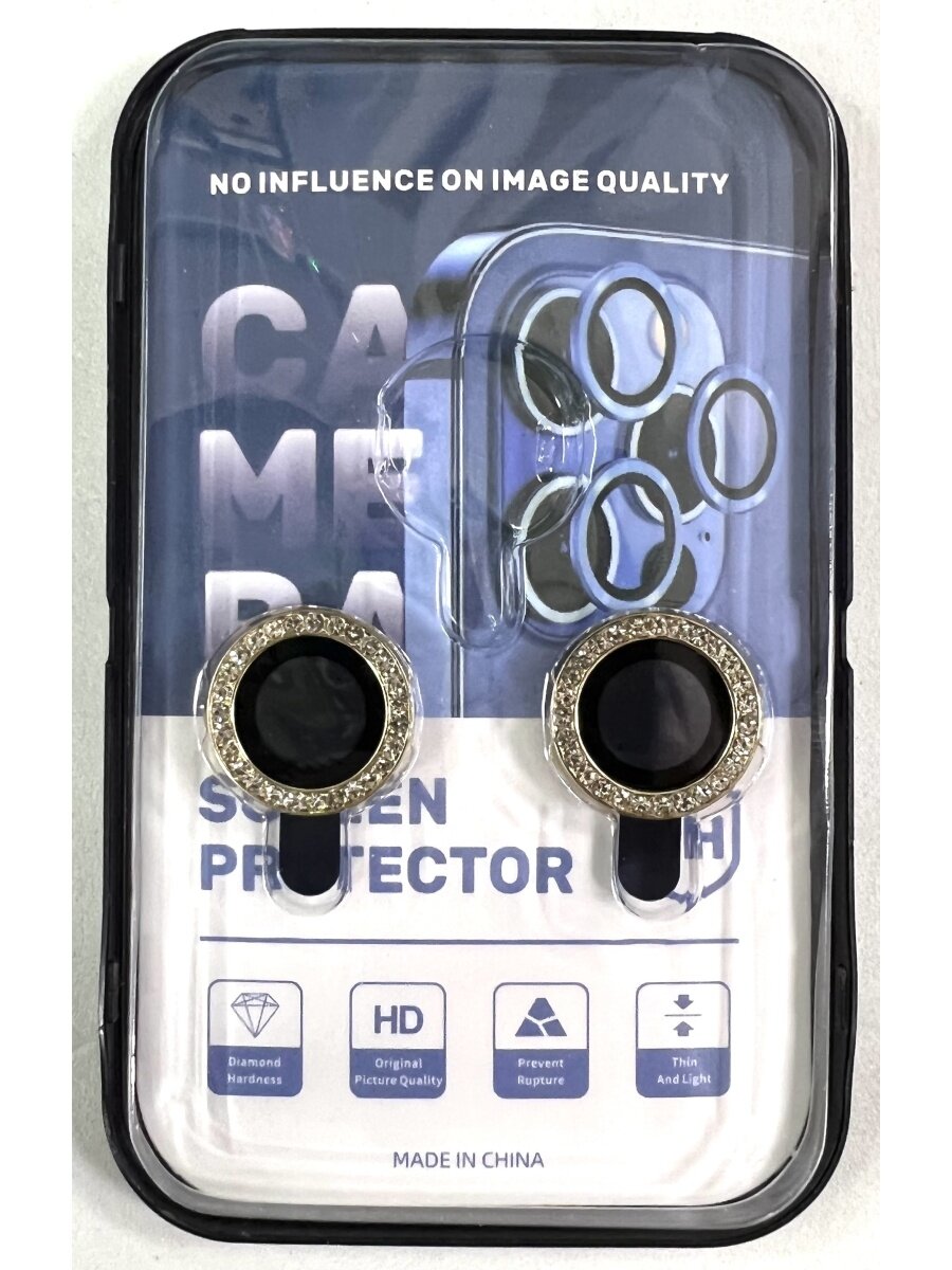 Сверкающая защита линз камеры для iPhone 13/13 Mini