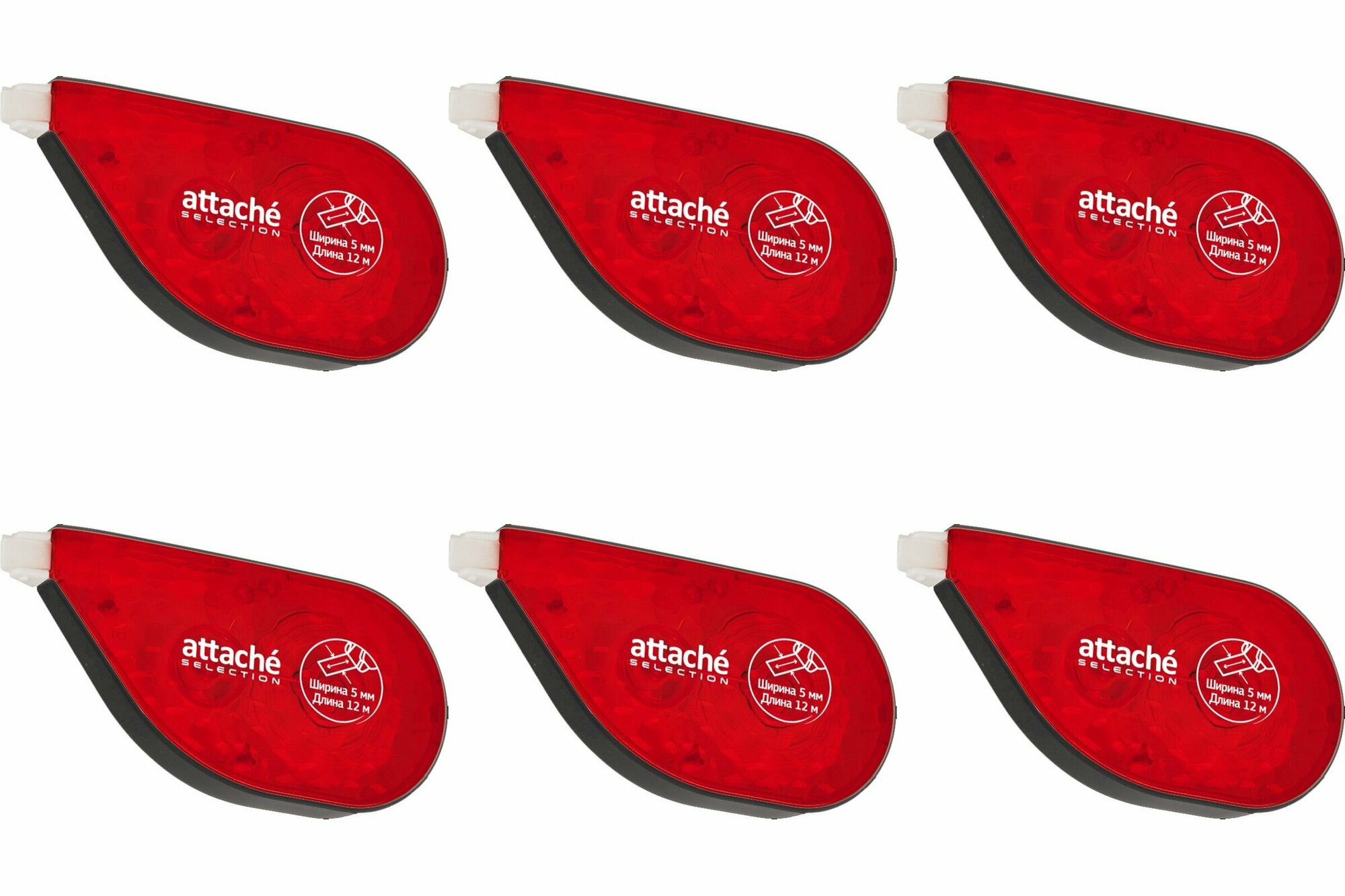 Attache Selection Корректирующая лента "Tango" 5мм х 12м, 6 шт