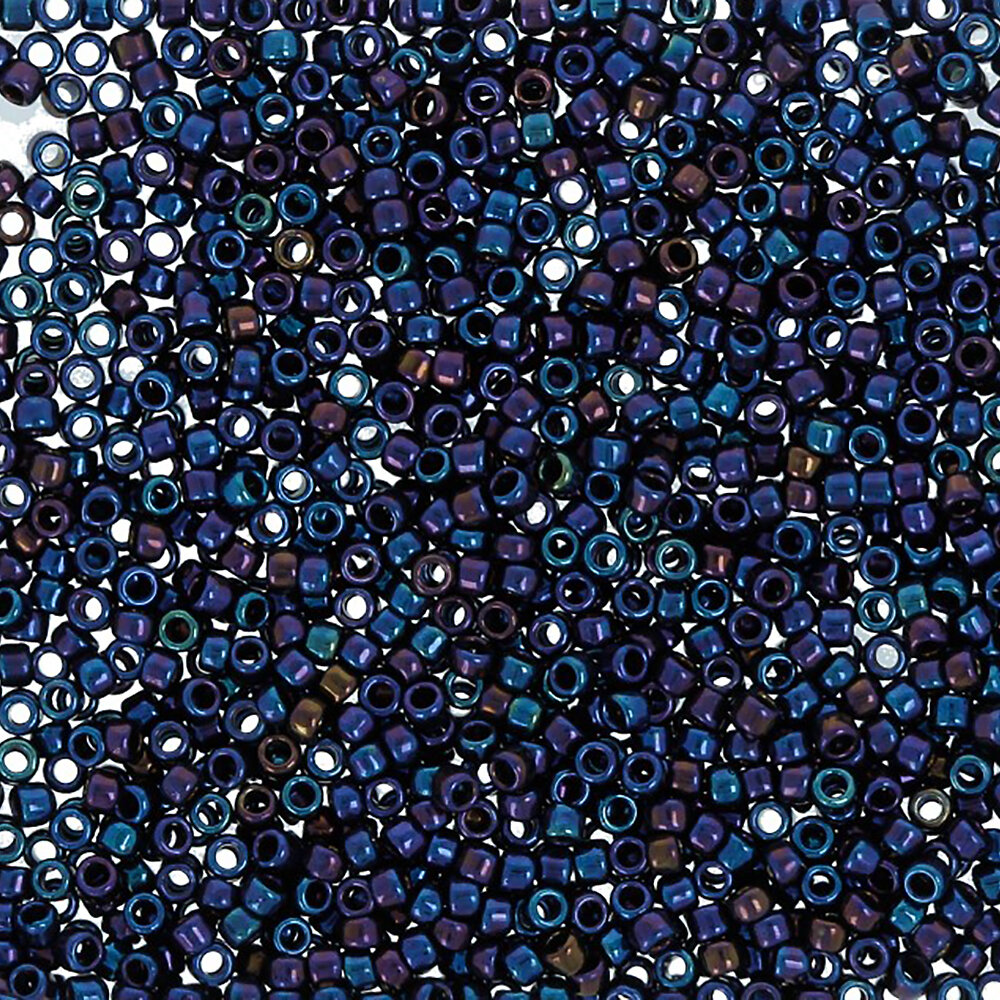 Бисер Япония "TOHO" 15/0 круглый 2 1.5 мм 5 х 5 г №0082 синий