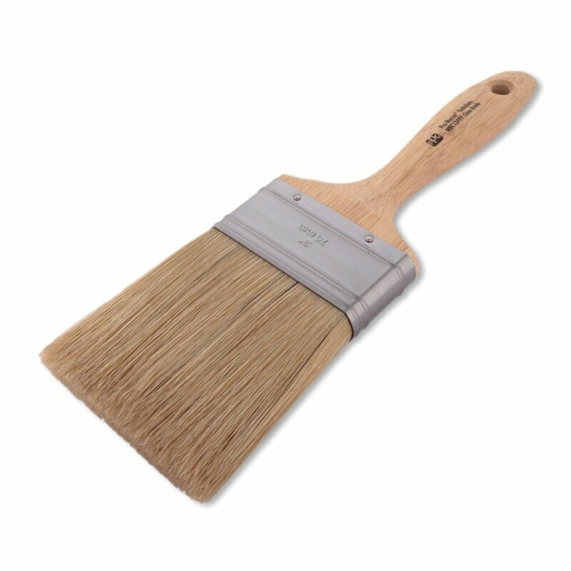 Кисть из натуральной щетины PRO-MASTER White China Bristle 3" Varnish WBC13499
