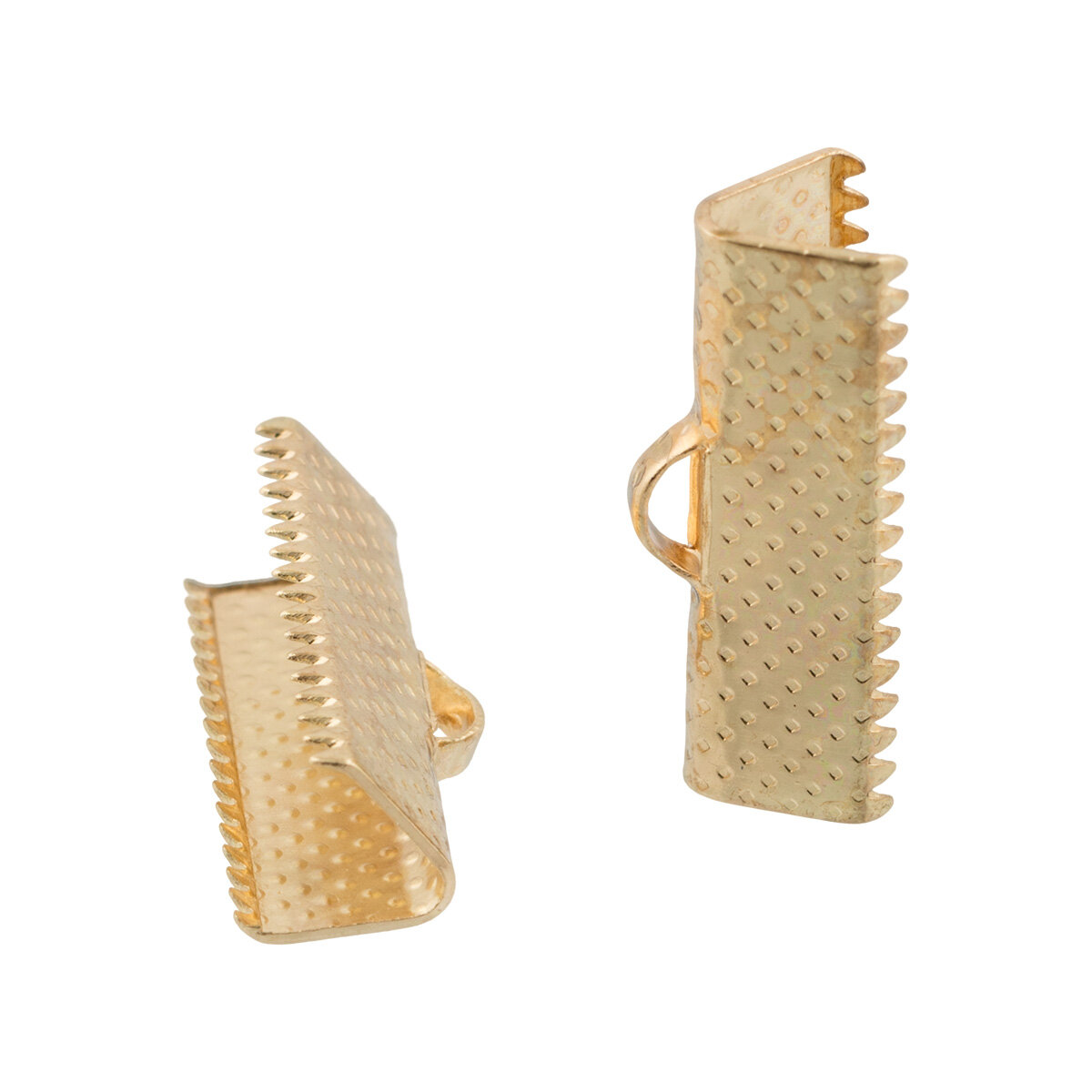 Концевик "Zlatka" FMK-E03 20 х 7 мм 6 шт 04 под золото