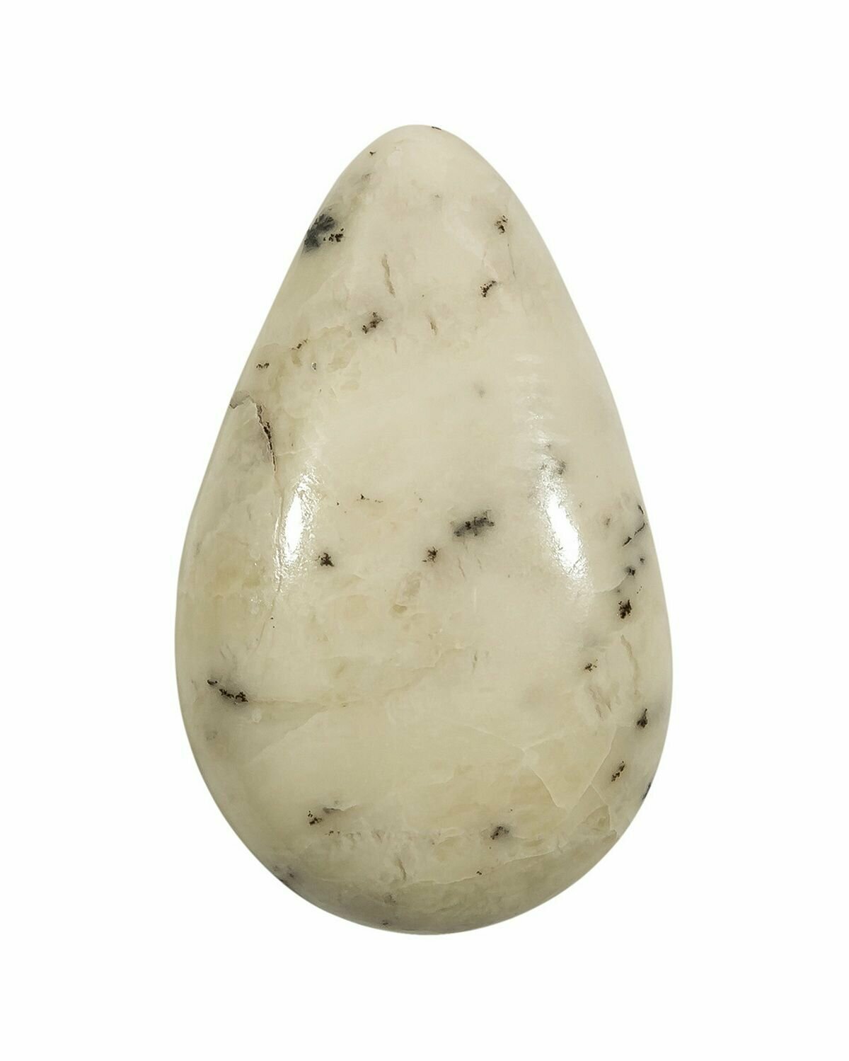 Кабошон из дендритового опала размером 29х18х6 мм.