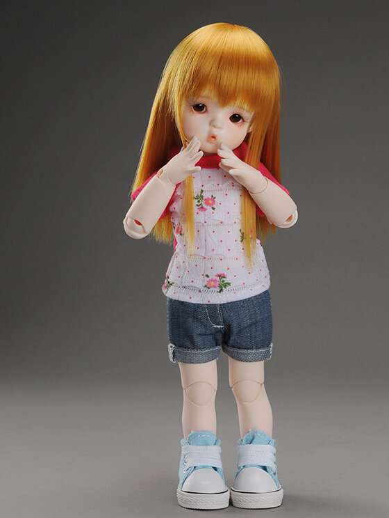 Кеды Dollmore Cuteme Sneakers (Цвет голубой для кукол Доллмор/Пуллип/Блайз)