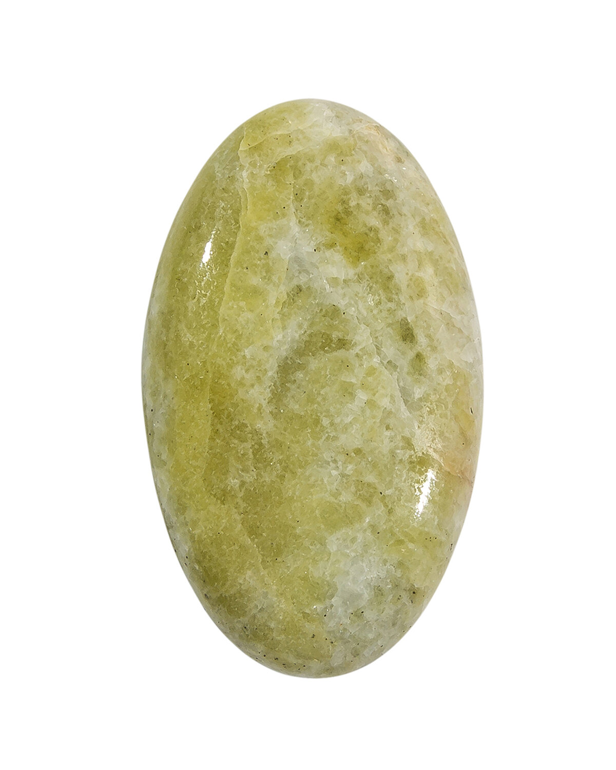 Кабошон из виолана, размер 38х22х6 мм, вес 11 грамм, месторождение: Хакасия