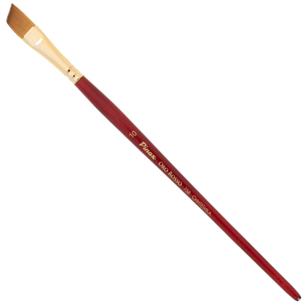 Pinax Кисть Pinax "Oro Rosso", синтетика, плоская, скошенная №10