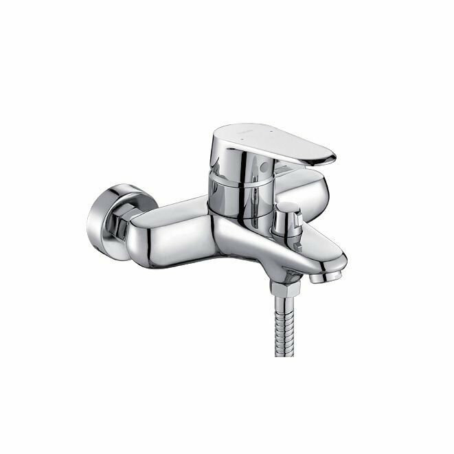 P3009 Смеситель для ванны, короткий излив, хром