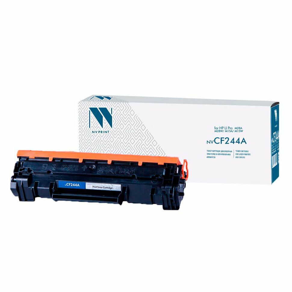 Картридж лазерный NV PRINT (NV-CF244A) для HP LJ M15 Pro / M28a / 28w, ресурс 1000 страниц, 363205