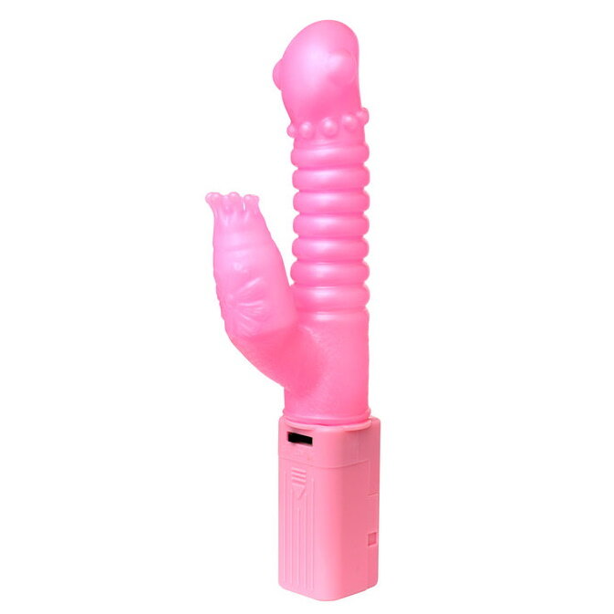 Вибратор вагинально-клиторальный Hyper Bunbunmaru Pink