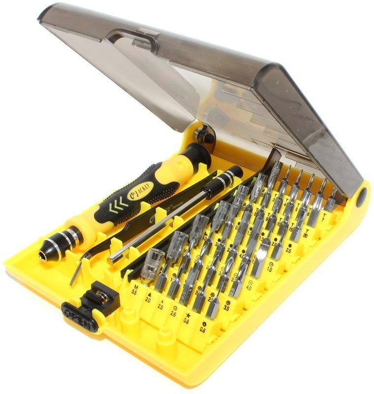 Набор отверток JACKLY JK-6089-A [45-in-1], для ноутбуков, телефонов, IPhone, IPad и т. д.