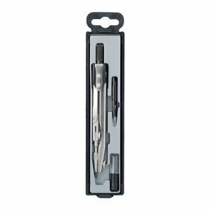 Готовальня Глобус 125 мм, 3 предмета НЧ-3-60-30, пласт. пенал, 105630