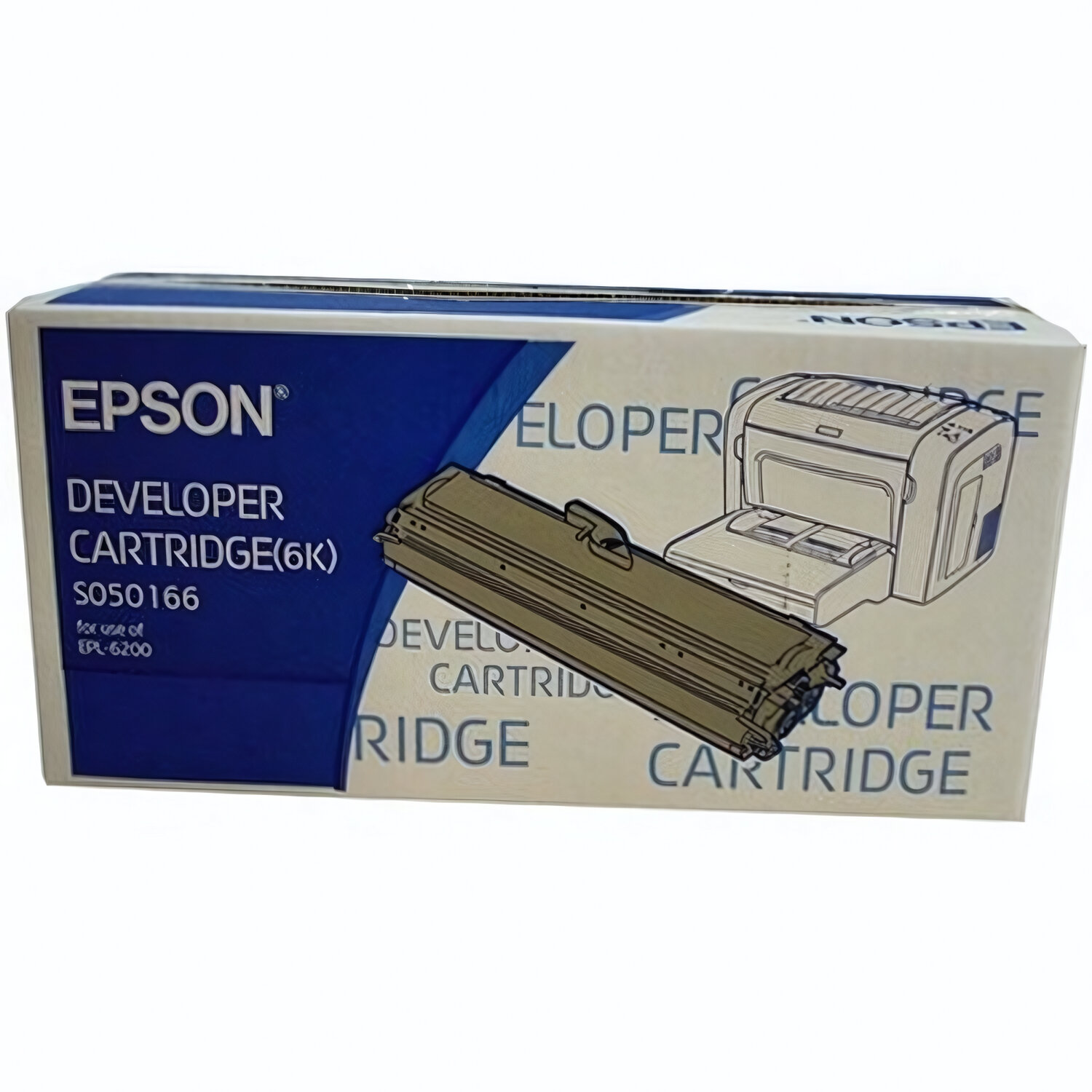 C13S050166 Тонер-картридж Epson для EPL 6200, ресурс 6 000 стр.