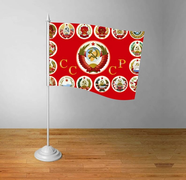 Флажок настольный СССР №5