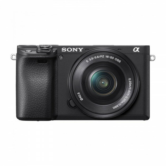 Фотоаппарат Sony Alpha ILCE-6400L kit SEL 16-50 PZ черный