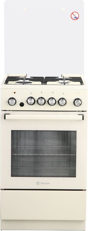 Комбинированная плита De Luxe 5040.41гэ(кр)чр 013 бежевый