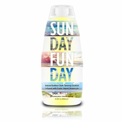Усилитель загара ED HARDY SUN DAY FUN DAY, для загара в солярии, 295 мл.