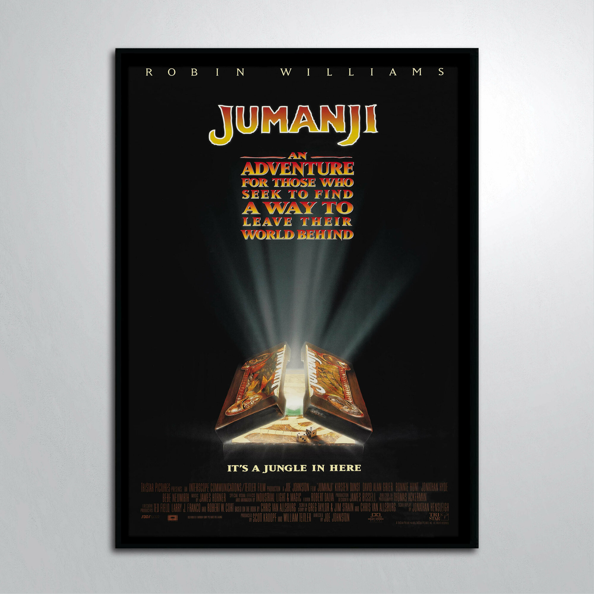 Постер без рамы/Джуманджи Jumanji