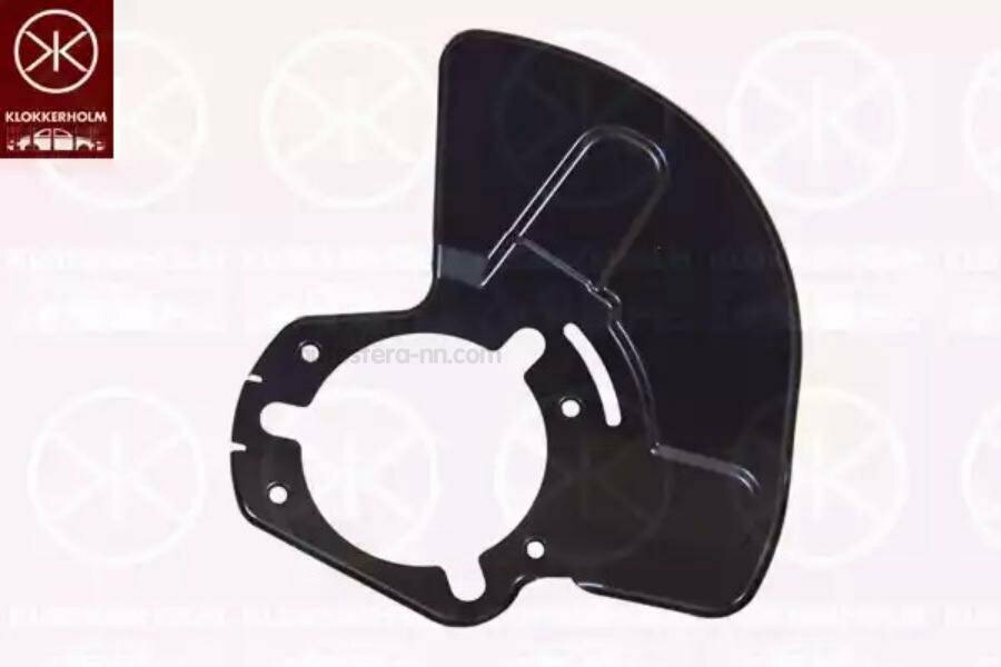 KLOKKERHOLM 5052378 Кожух тормозного диска передн прав OPEL - Astra H 03.04-09, OPEL: ZAFIRA (A), 99-06, OPEL: ZAFIRA (B), 05-14