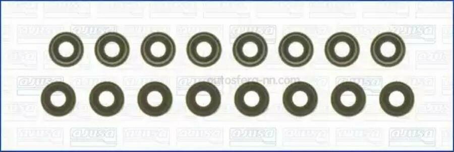 AJUSA 57030200 Колпачки маслосъемные ГРМ (к-т) Honda Accord, Civic, Fit, CR-V, FR-V, HR-V, Prelude, Kia Sephia, Shuma , Mazda 323, Rover 400, 600
