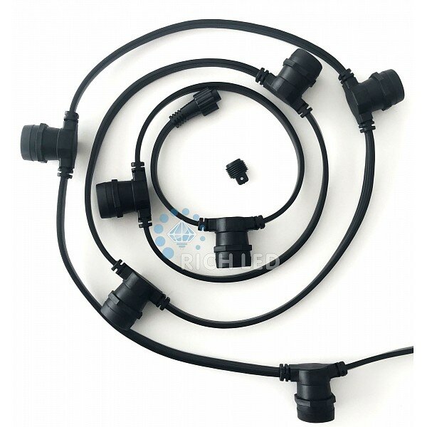 Гирлянда с насадками RichLED RL-BL2-50M-125-B