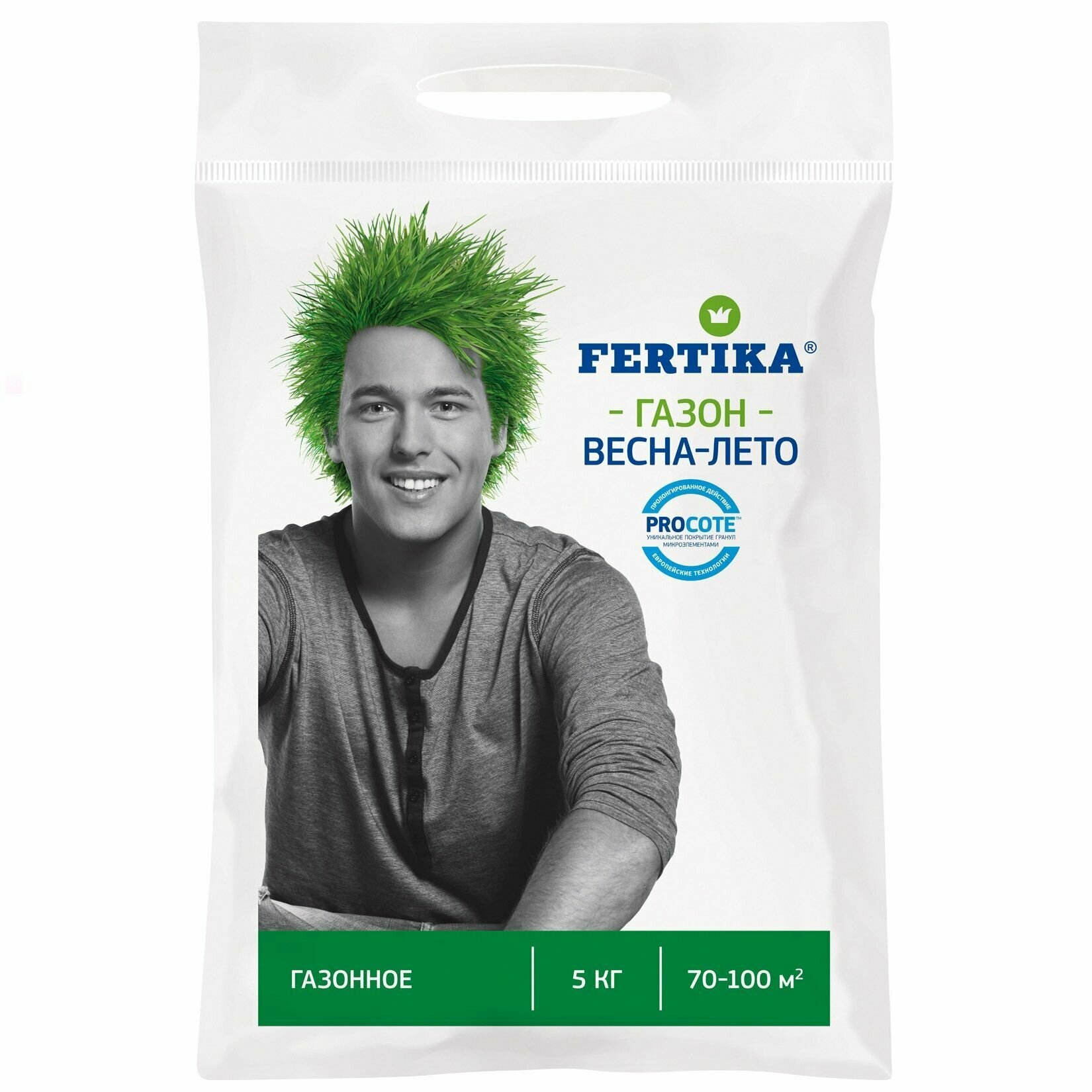 Удобрение Фертика для газона весна-лето (Fertika) 5 кг
