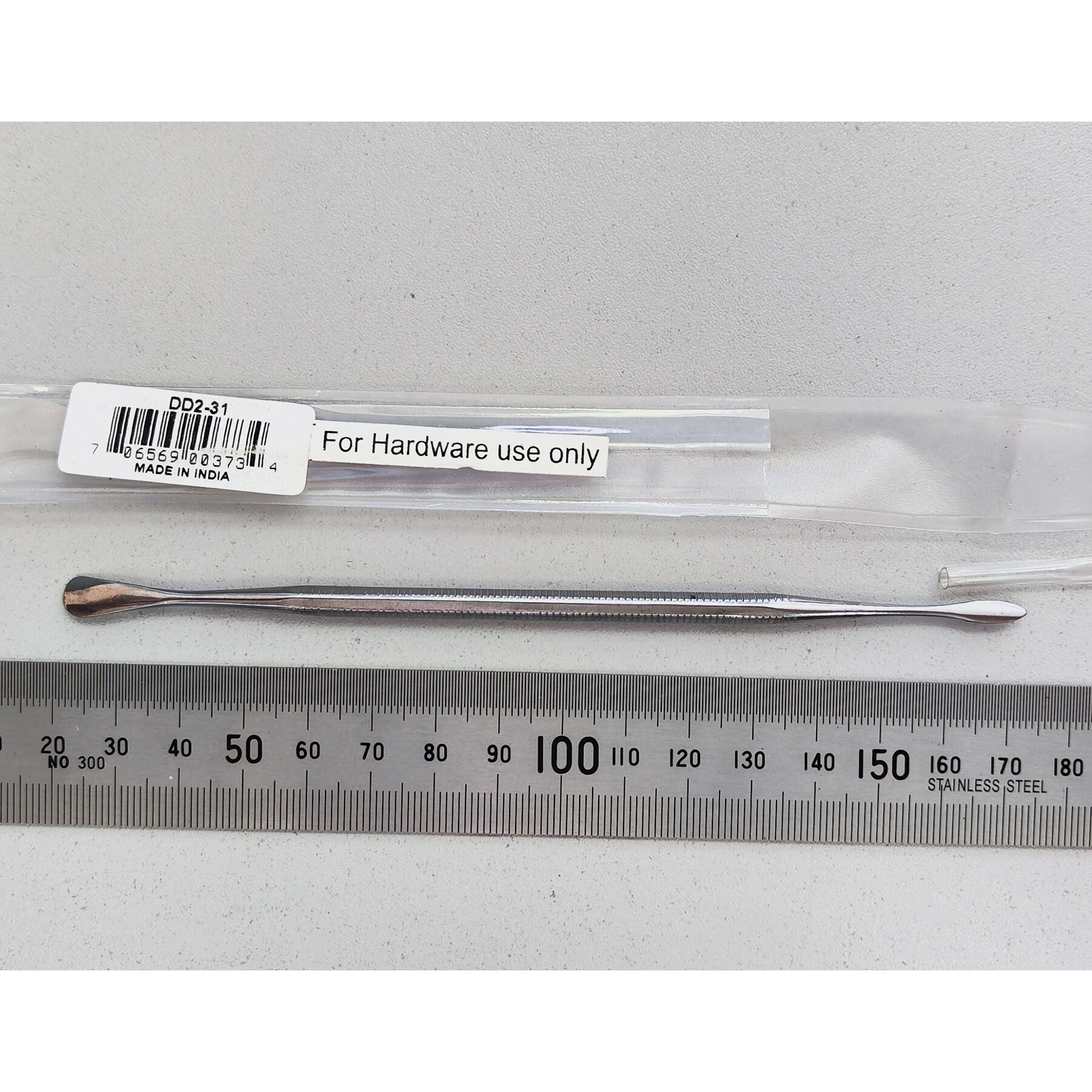 Двухсторонняя стека, лопаточка и узкий ланцет, 150 мм, SONA