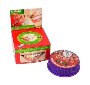 Зубная паста Тайская Мангостин 5 звезд Косметик (Mangostin 5 Star Cosmetic) 25г (Oxan)