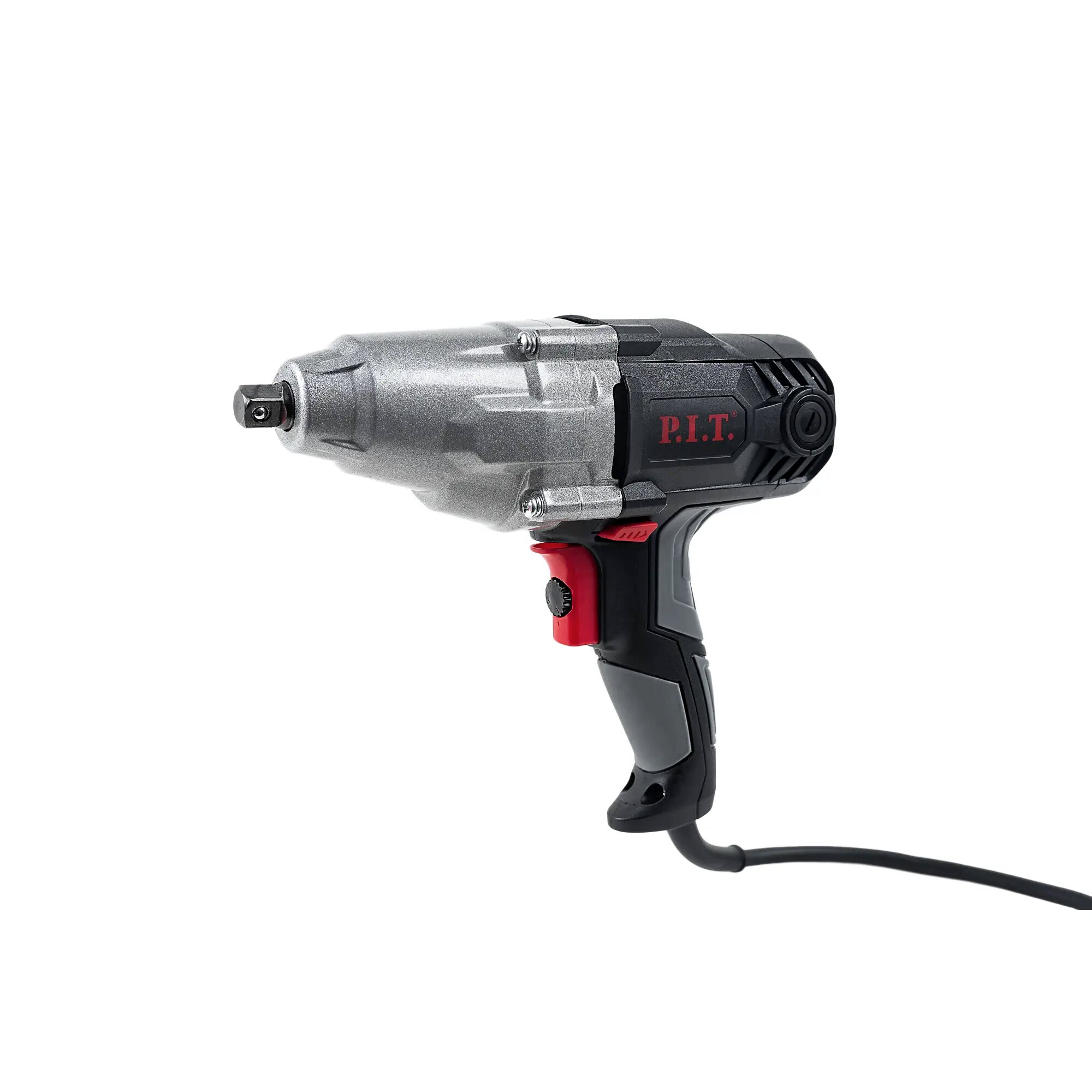 Гайковерт сетевой P.I.T. PIW1050-С мастер 1050Вт, 2200 об/мин, 1/2", 100/350Нм ударный, наб. гол.