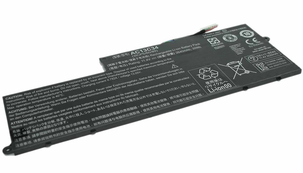 Аккумулятор для Acer E3-112 AC13C34 Original