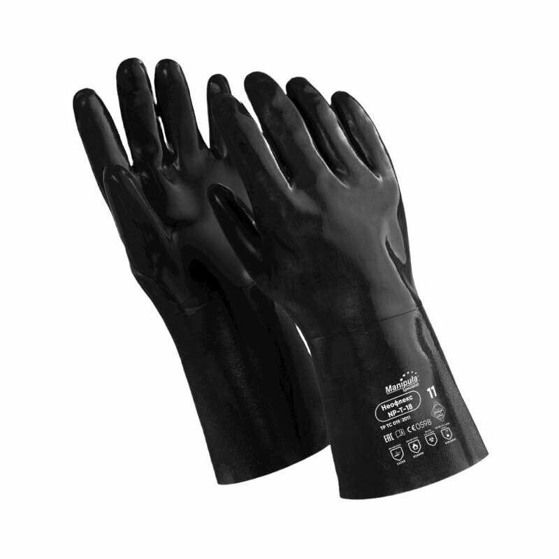 Перчатки защитные джерси+неопрен Manipula Неофлекс (NP-T-18/CG-974) р.11, 1591094