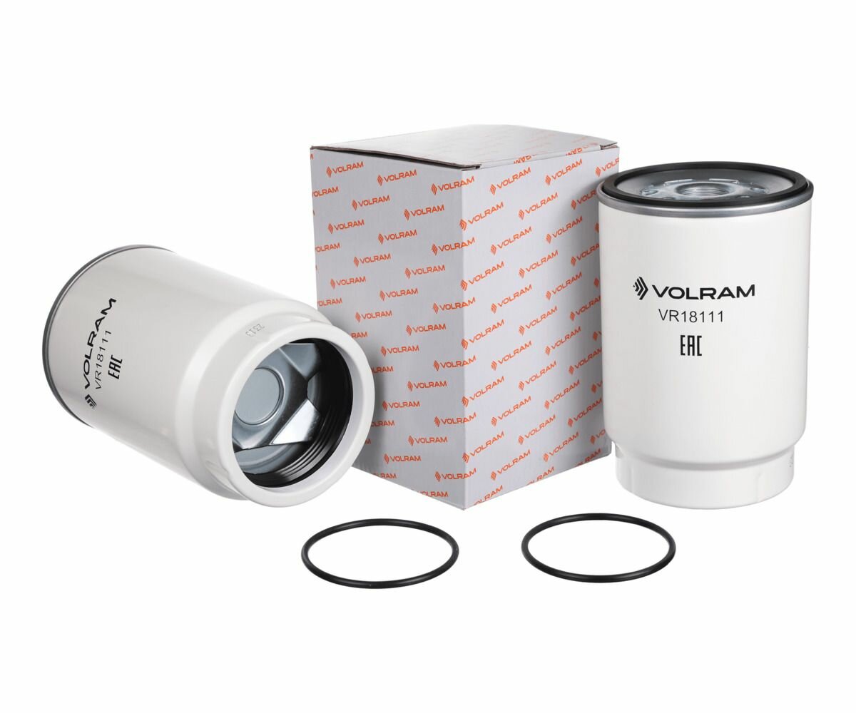 Фильтр топливный Volram VR18111 Kamaz Камаз для Preline Pl 270 4000 (87-), 5000 (86-), 6000 (90-)