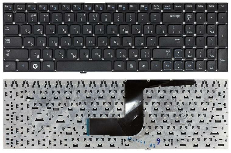 Клавиатура для ноутбука Samsung RC510 RV511 RV513 RV520 черная