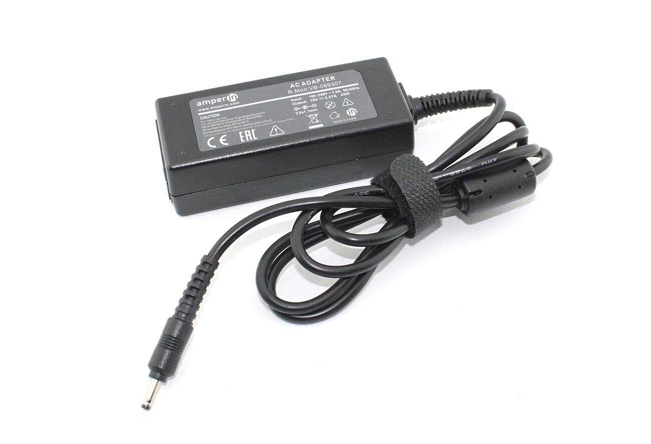 Блок питания Amperin AI-AC45 для ноутбуков Acer 19V 2.37A 45W 3.0x1.1mm