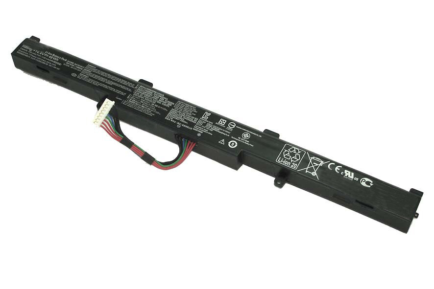 Аккумулятор для ноутбука Asus GL553, GL553VD, GL553VW (A41N1611) 14.4V 3200mAh 48Wh черный HC/ORG