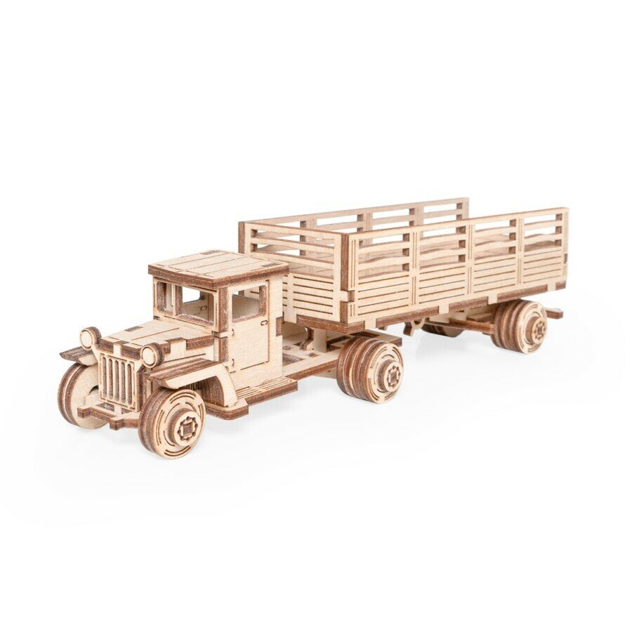 Деревянный конструктор грузовичок ЛТ тягач (Lemmo)