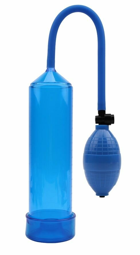 Голубая вакуумная помпа для мужчин MAX VERSION, Chisa, анодированный пластик, силикон, голубой