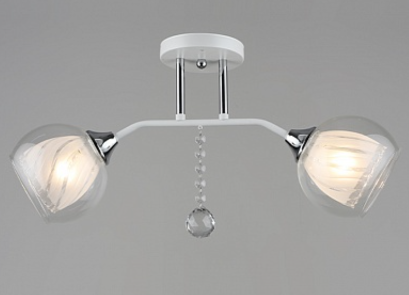 Люстра 4854-2 WT+CR