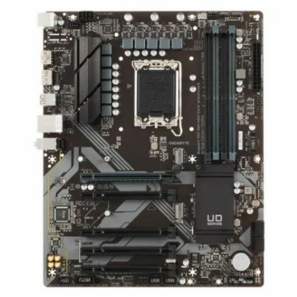 Материнская плата Gigabyte B760 DS3H DDR4, LGA 1700, Intel B760, 4xDDR4, 4xSATA, 2xM.2, 1xPCIe 4.0 x16, 4xPCIe 3.0 x1, 1xHDMI, 1xDP, 1x 1Gb LAN, 1xUSB