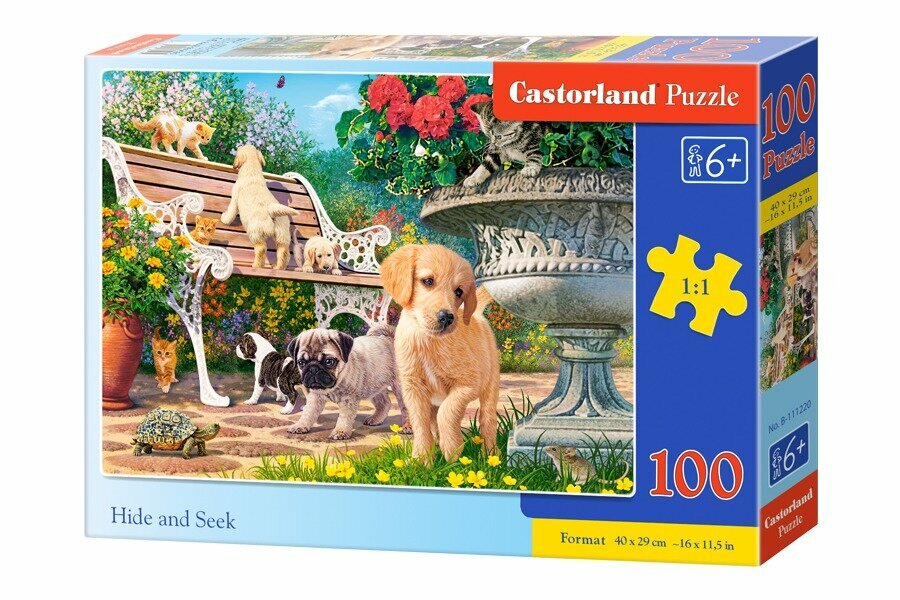 Castorland Пазл Прятки 100 элементов 1220/B9-111220 с 6 лет