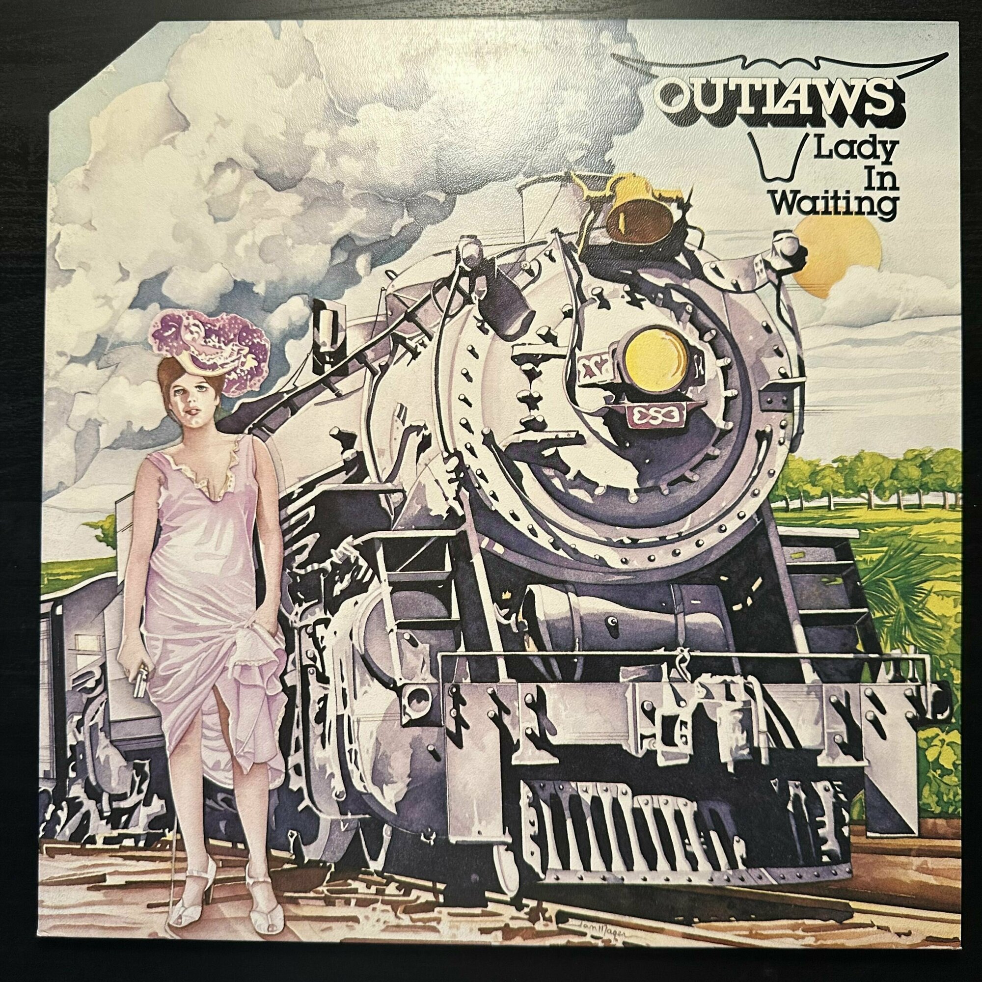 Виниловая пластинка Outlaws Lady In Waiting (США 1976г.)