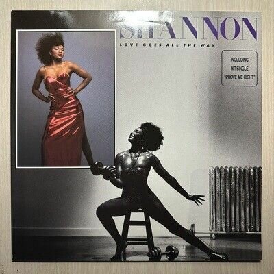 Виниловая пластинка Shannon Love Goes All The Way (Германия 1986г.)