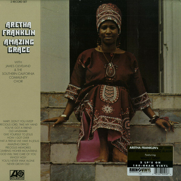 Franklin Aretha "Виниловая пластинка Franklin Aretha Amazing Grace"